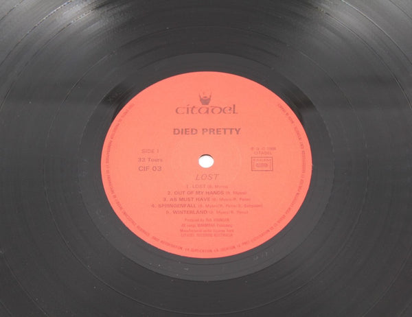 Died Pretty - Lost - recordroom