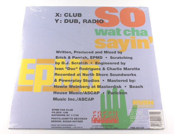 EPMD - So Wat Cha Sayin' - recordroom EPMD - So Wat Cha Sayin' - recordroom